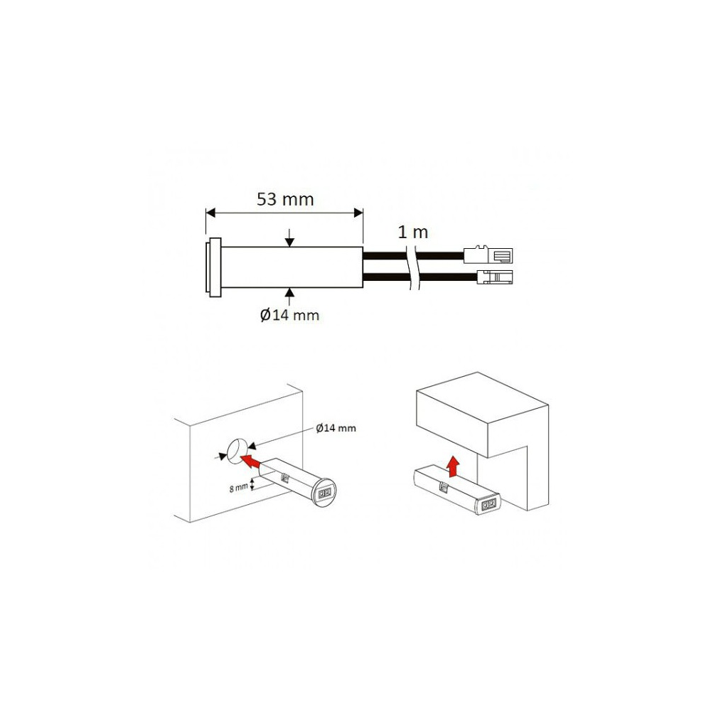 Door/Touch IR Sensor Switch - LED Lights Canada