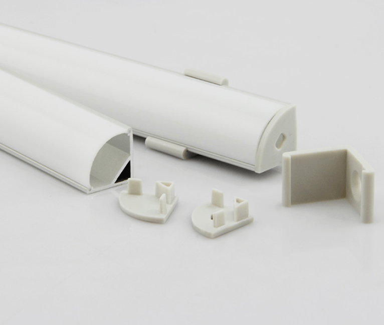 Angled Aluminum Profile with Lens